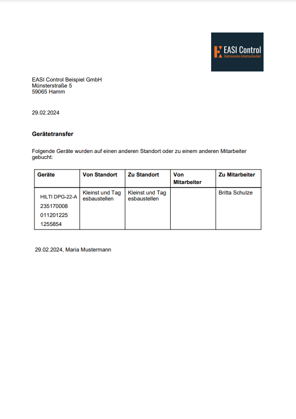 Was gibt's neues? - Februar 2024 – EASI Control